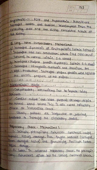 Shock Notes Physiology .pdf