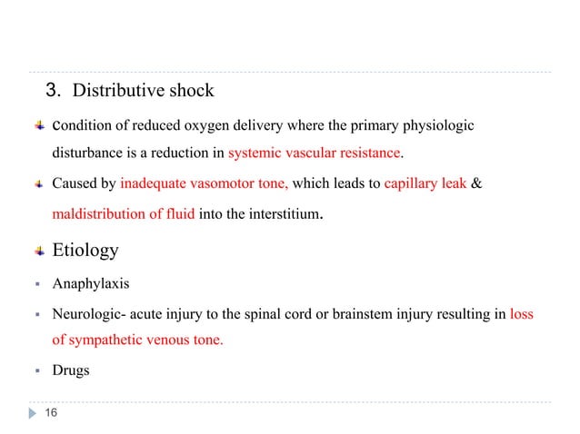 Shock in pediatric | PPTX | Heart and Cardiovascular Diseases ...