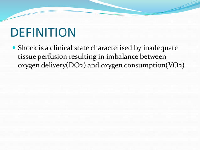 shock ppt final.pptx | First Aid | Injuries
