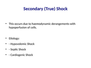 Shock_Presentation.pptx shock pathology ppt | PPT