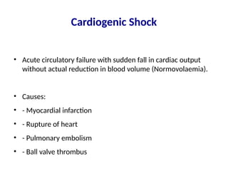 Shock_Presentation.pptx shock pathology ppt | PPT