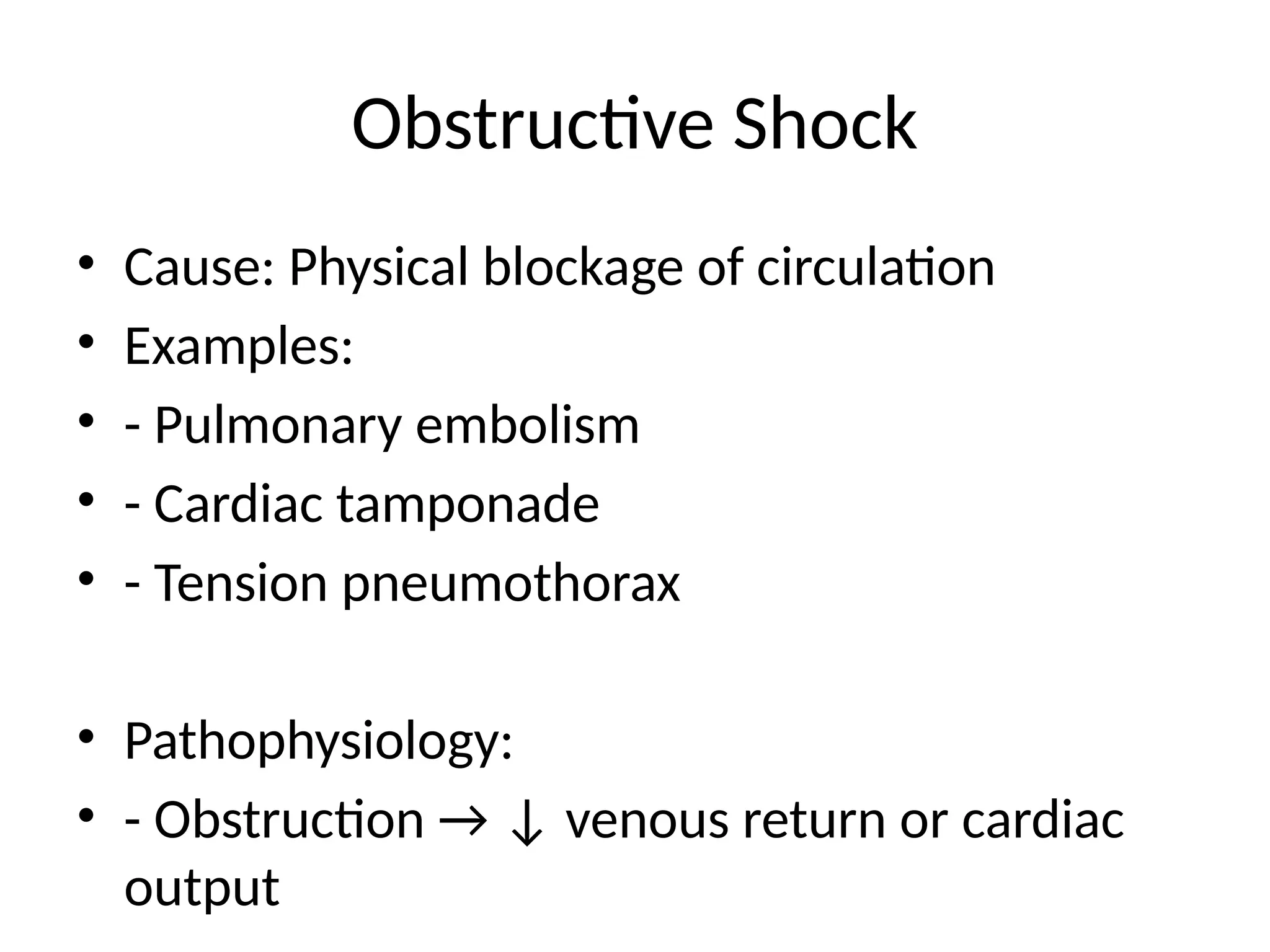 Shock_Presentation.pptx presentation of shock | PPT