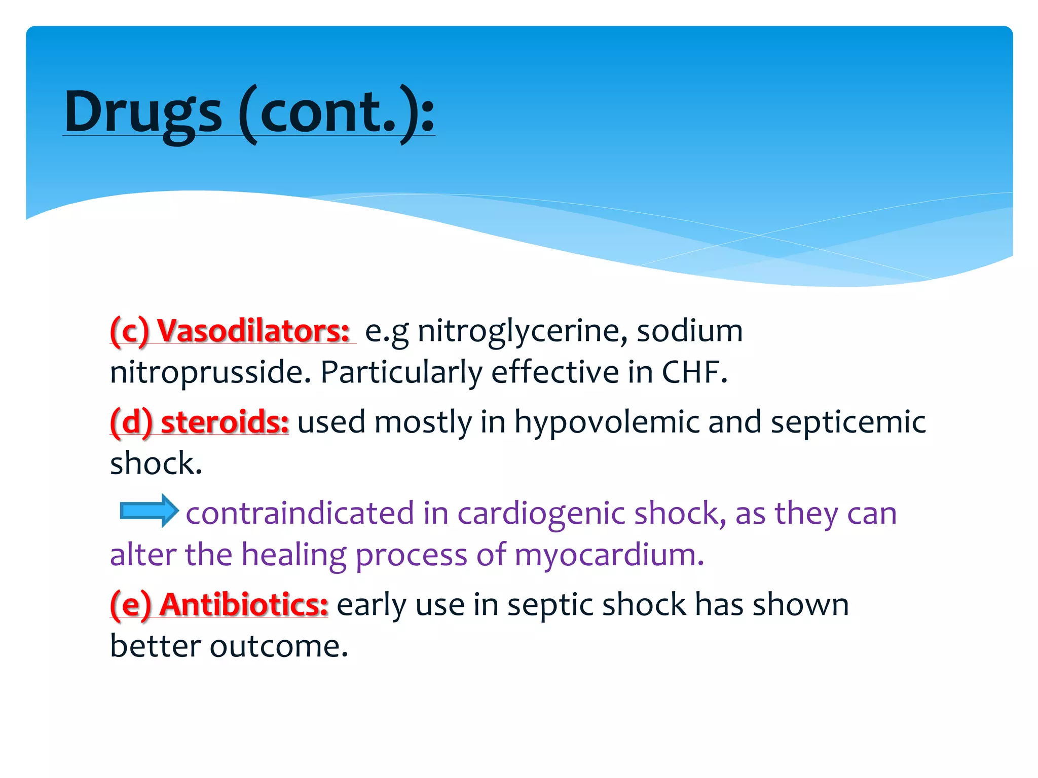Shock its types and management | PPTX