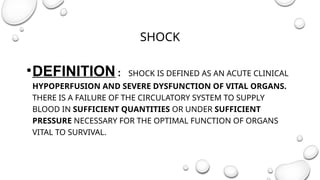 Shock in medical management SHOCK RAUNAK.pptx