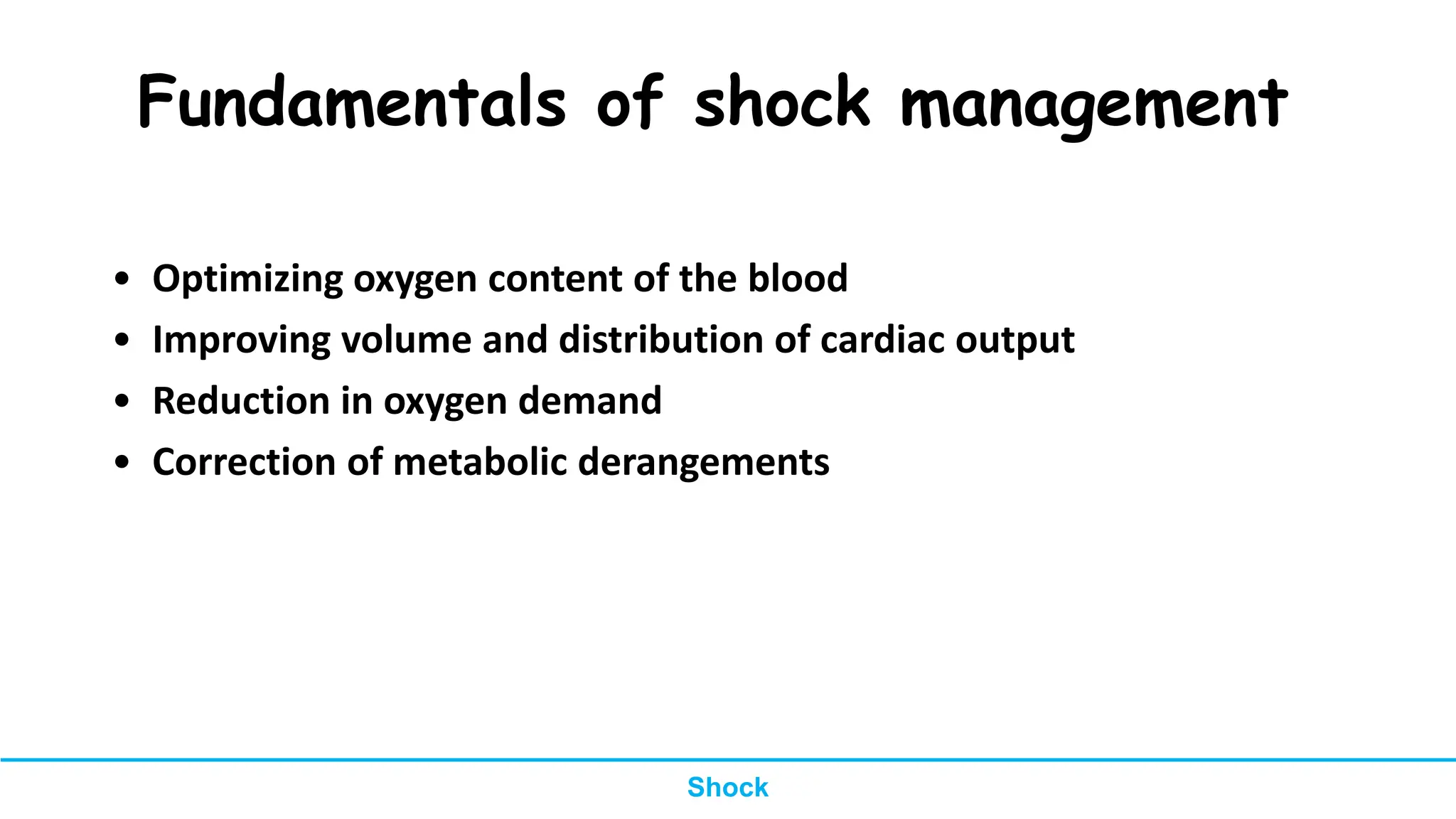 pediatric Shock management seminar ppt slide | PPTX