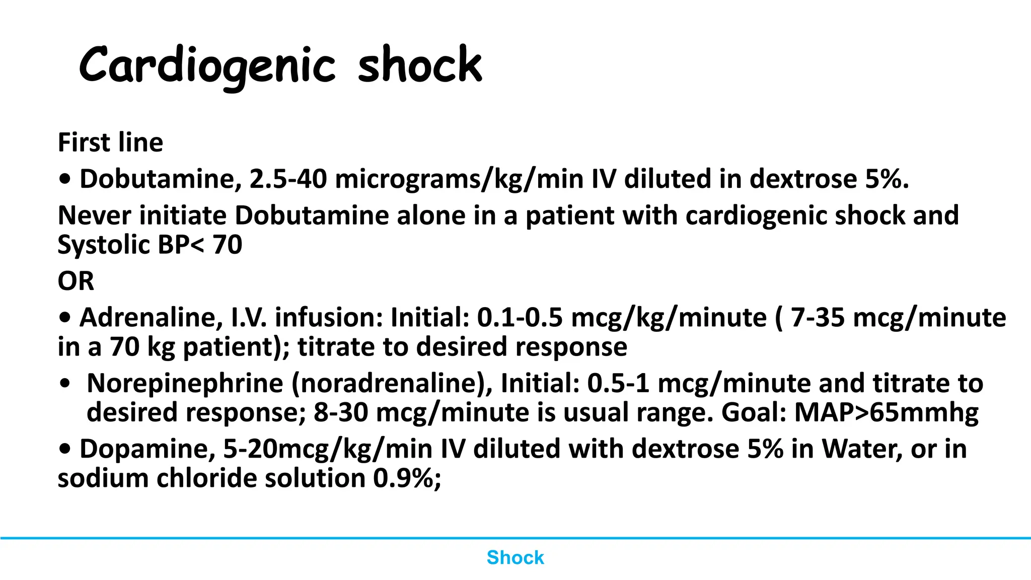 pediatric Shock management seminar ppt slide | PPTX