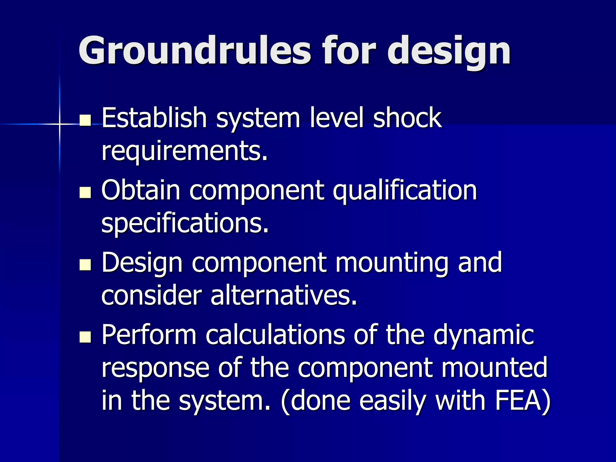 Shock sensitive components mythology | PPT