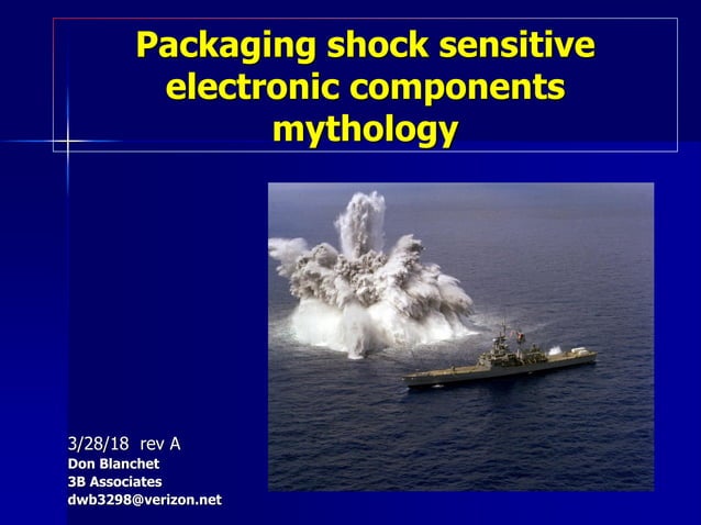 Shock sensitive components mythology | PPT