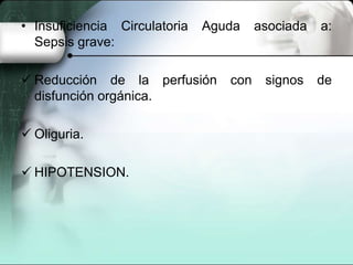 Shock septico | PPTX