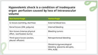 introduction to Shock , understanding of types of shock | PPTX