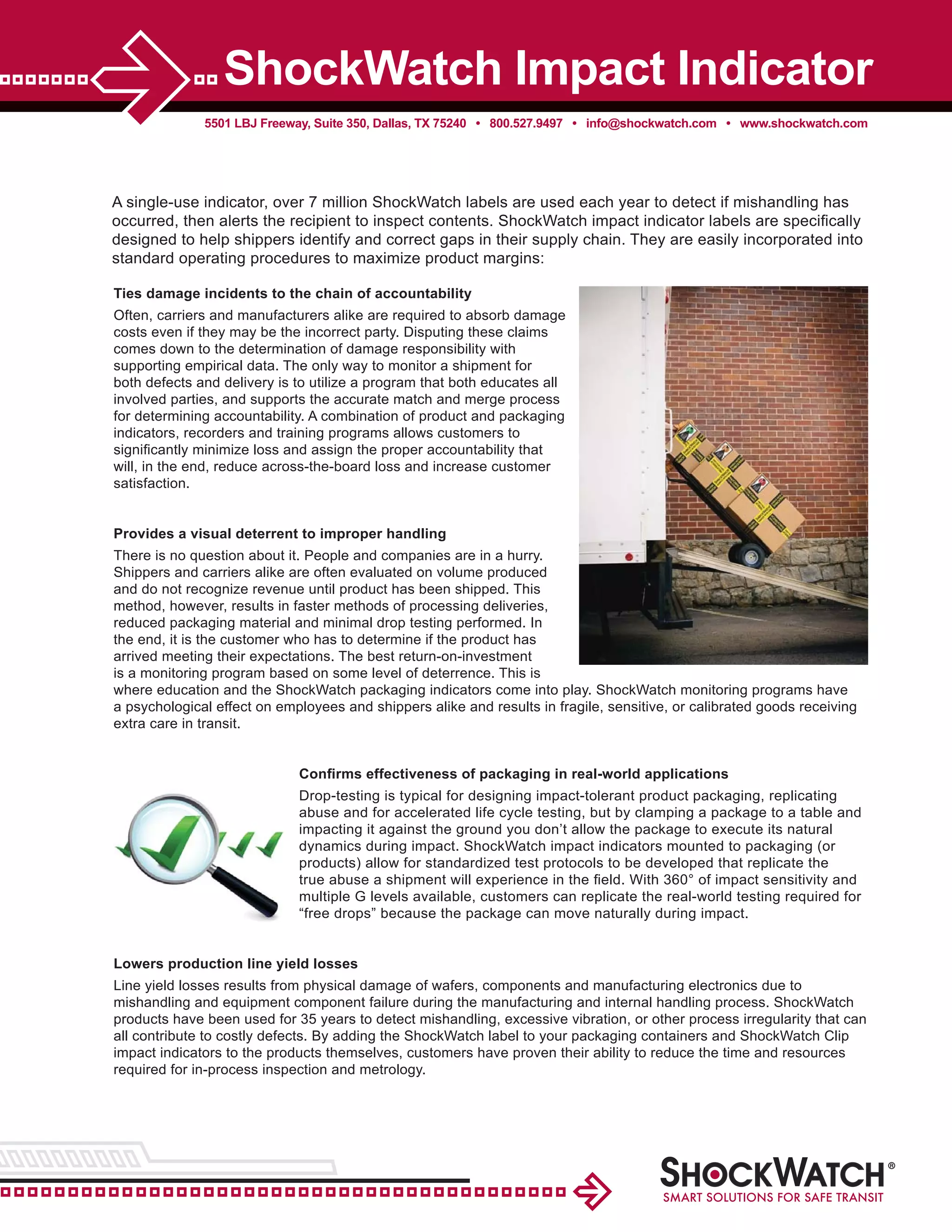 Shockwatch impact-indicator-labels-product-brief | PDF