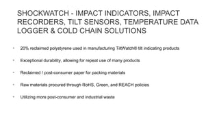 Shockwatch Impact Indicator | PPT