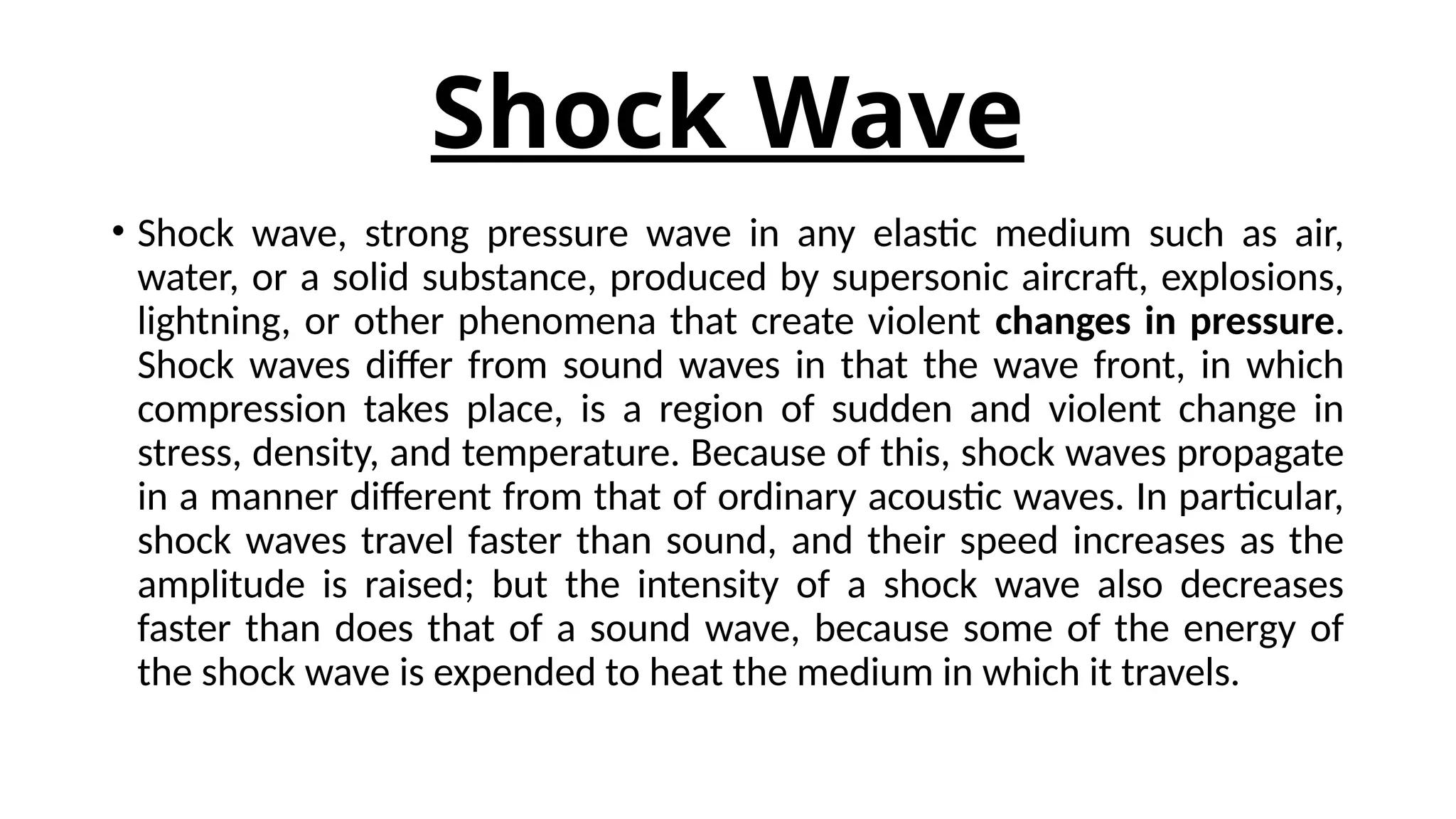 Shock Wave Types of booms Mach wave.pptx