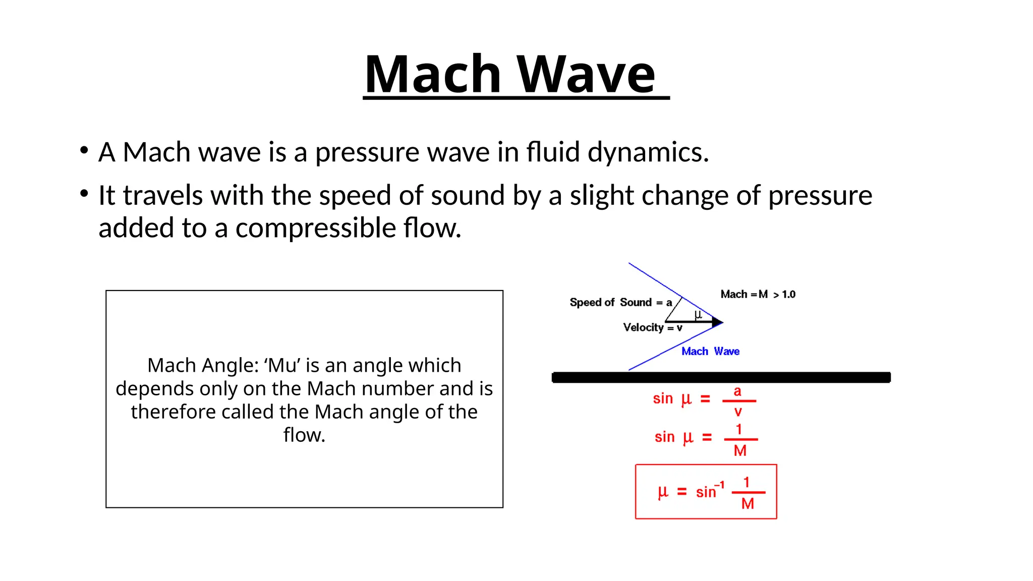 Shock Wave Types of booms Mach wave.pptx
