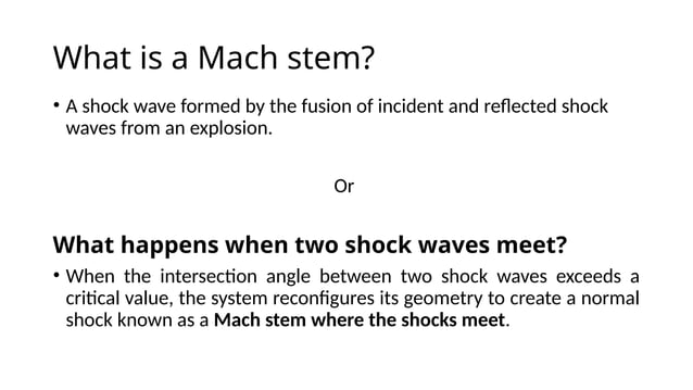 Shock Wave Types of booms Mach wave.pptx