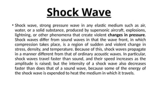 Shock Wave Types of booms Mach wave.pptx