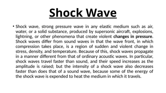 Shock Wave Types of booms Mach wave.pptx