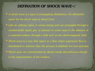 Shock wave 1 | PPTX