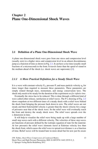 Shock wave compression of condensed matter | PDF