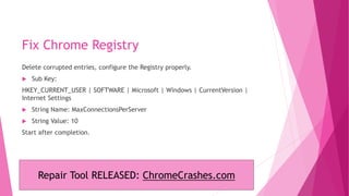 Shockwave Flash Crashes Chrome | PPT