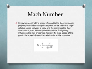 Mach Number and Shock waves | PPTX