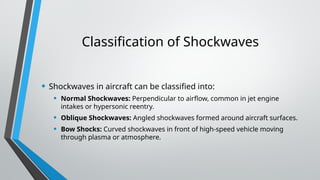 Shockwaves and Their types in rocket propulsion.pptx