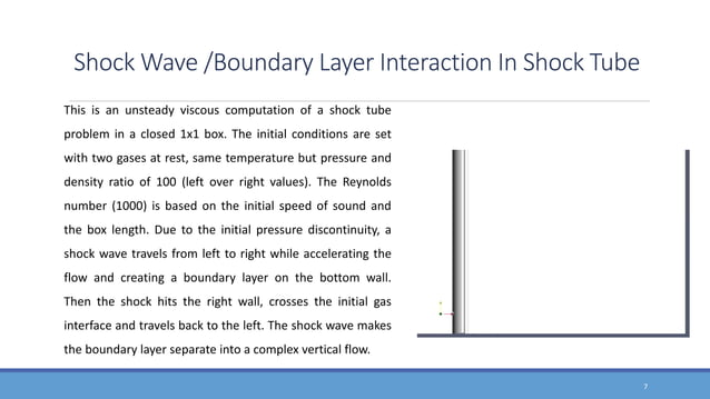 Shock waves in shock tubes. | PPTX