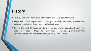 Shockwave therapy | PPTX