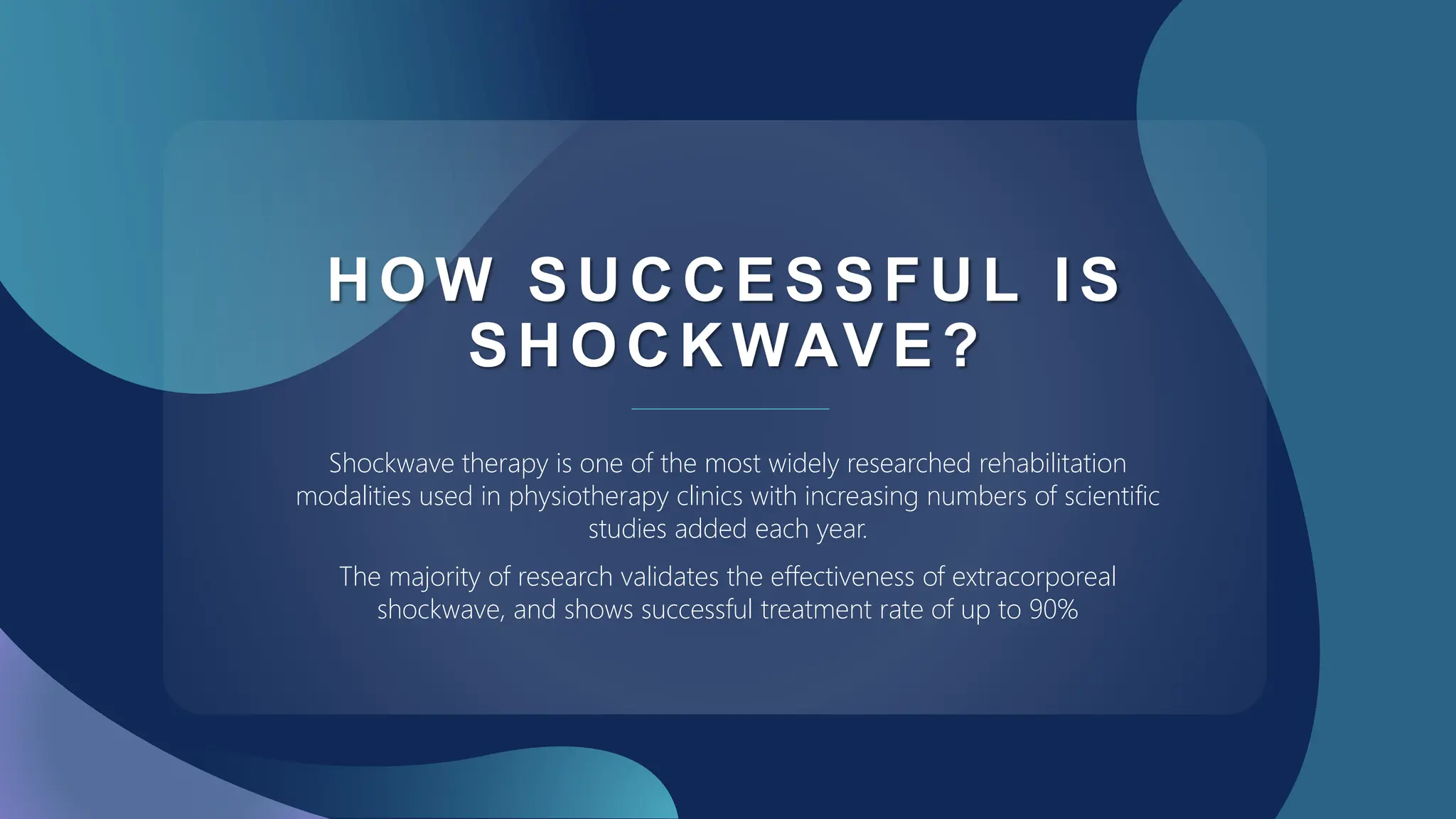 Shockwave therapy Animated presentation | PPTX