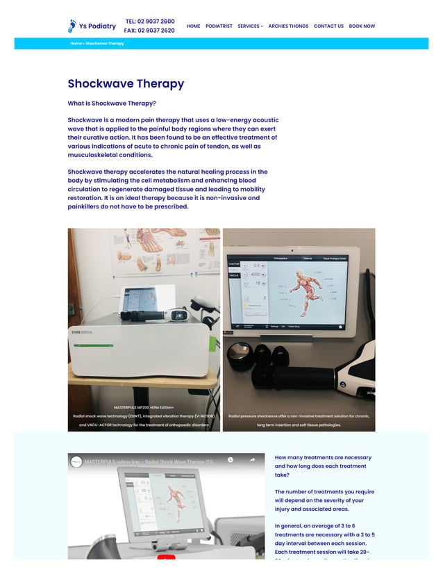 Shockwave Therapy Neutral Bay.pdf | Physical Therapy | Wellness