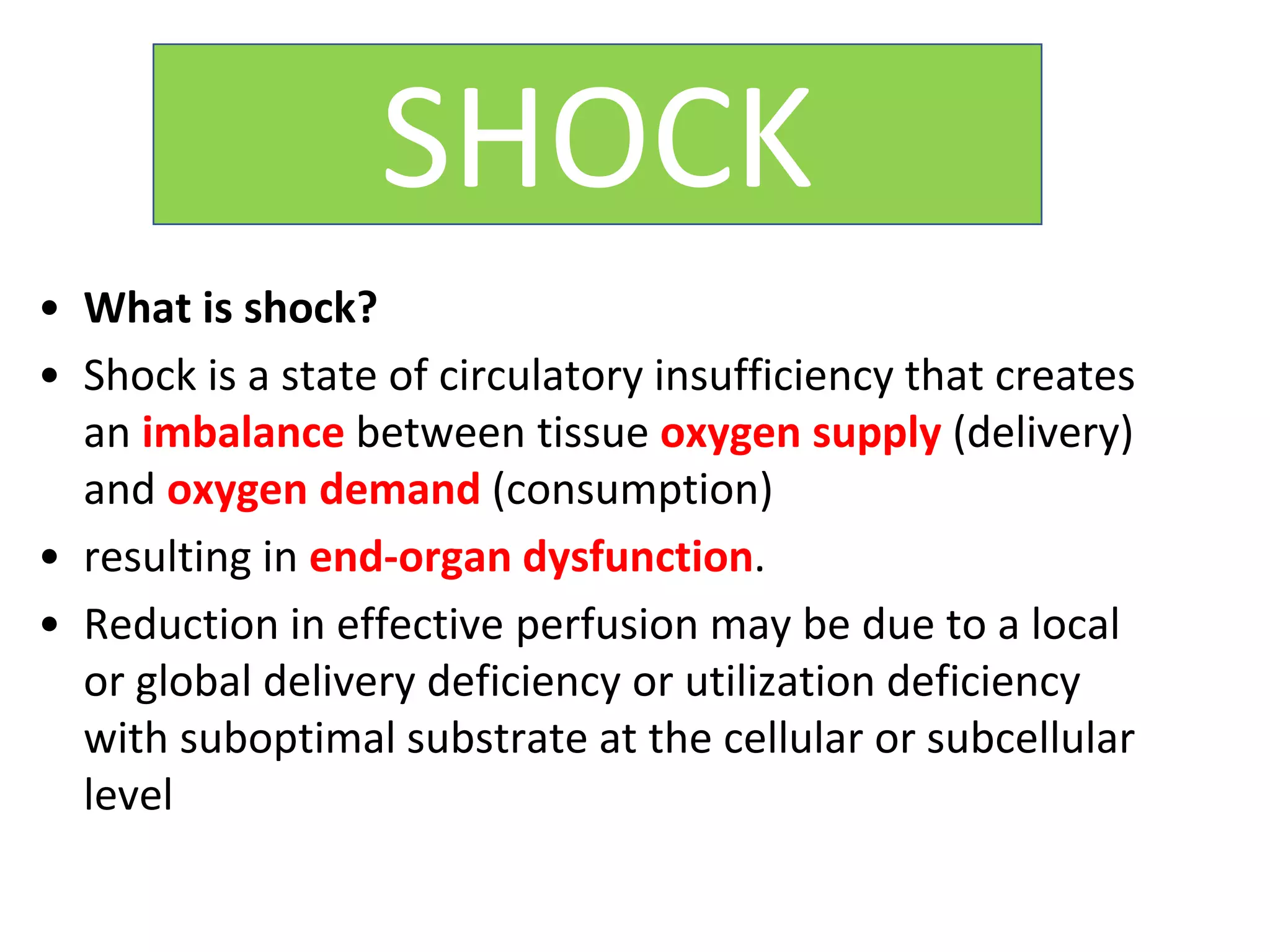 SHOCK .pptx