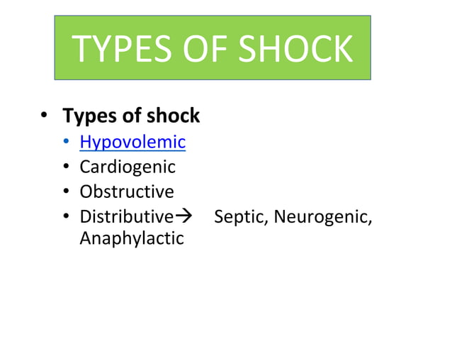 SHOCK .pptx