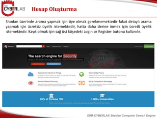 Footprinting - Shodan | PPTX