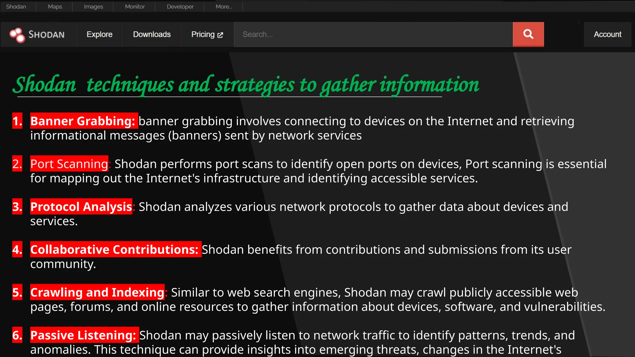 what is shodan a full presentation pptx | PPTX