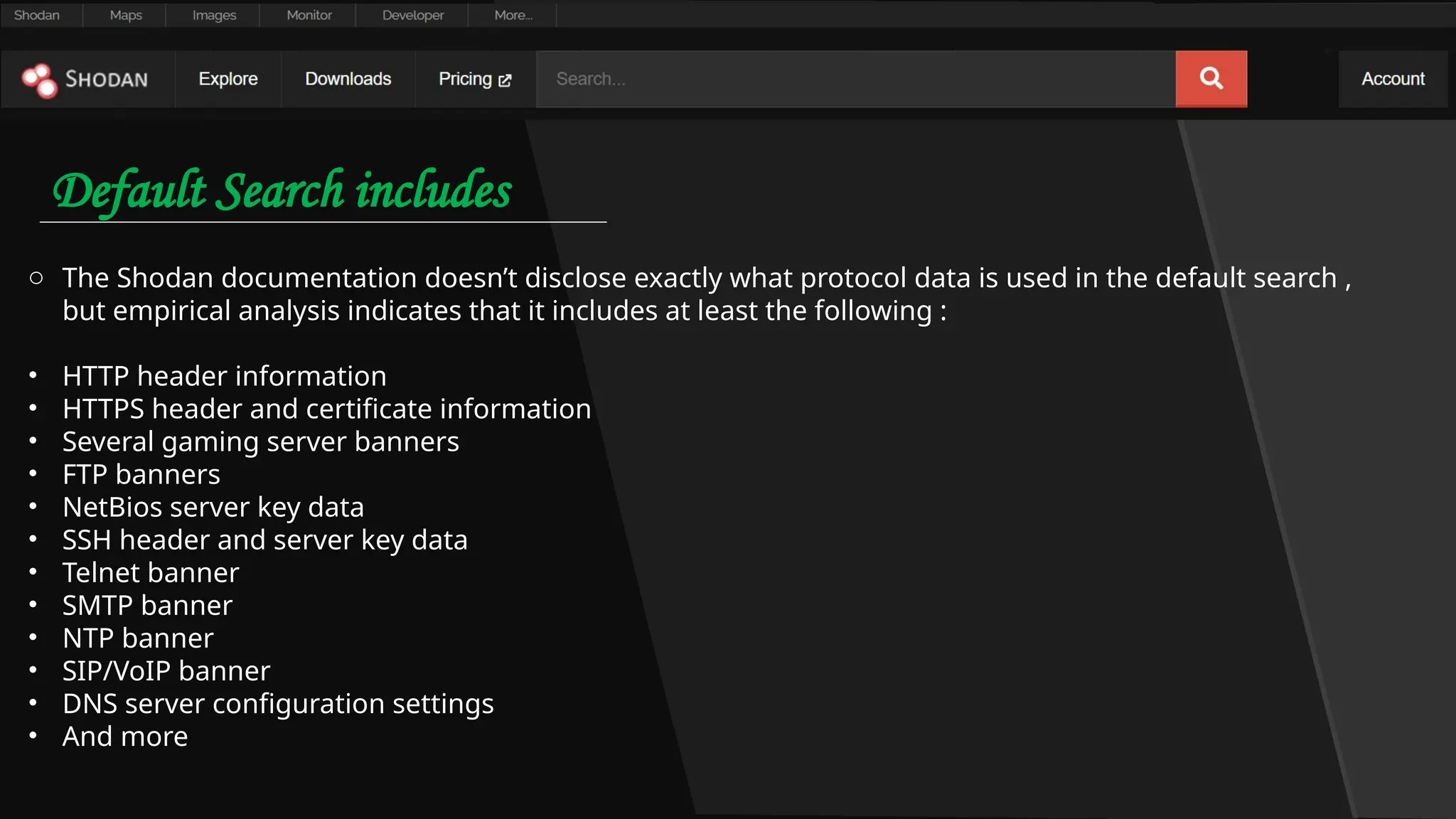 what is shodan a full presentation pptx | PPTX
