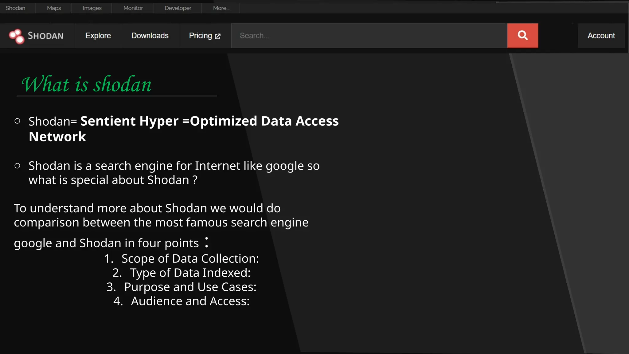 what is shodan a full presentation pptx | PPTX