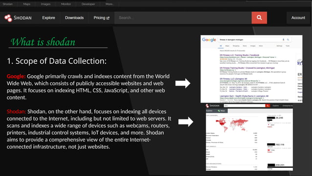 what is shodan a full presentation pptx | PPTX | Search | Internet