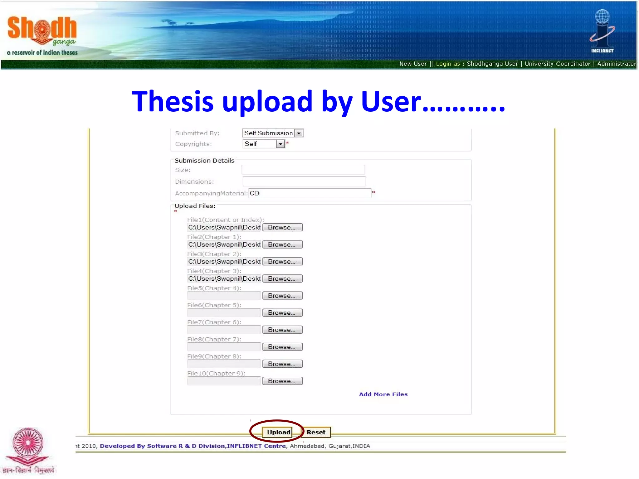 Presentation on Shodhganga - National Repository of Indian ETDs | PPT ...