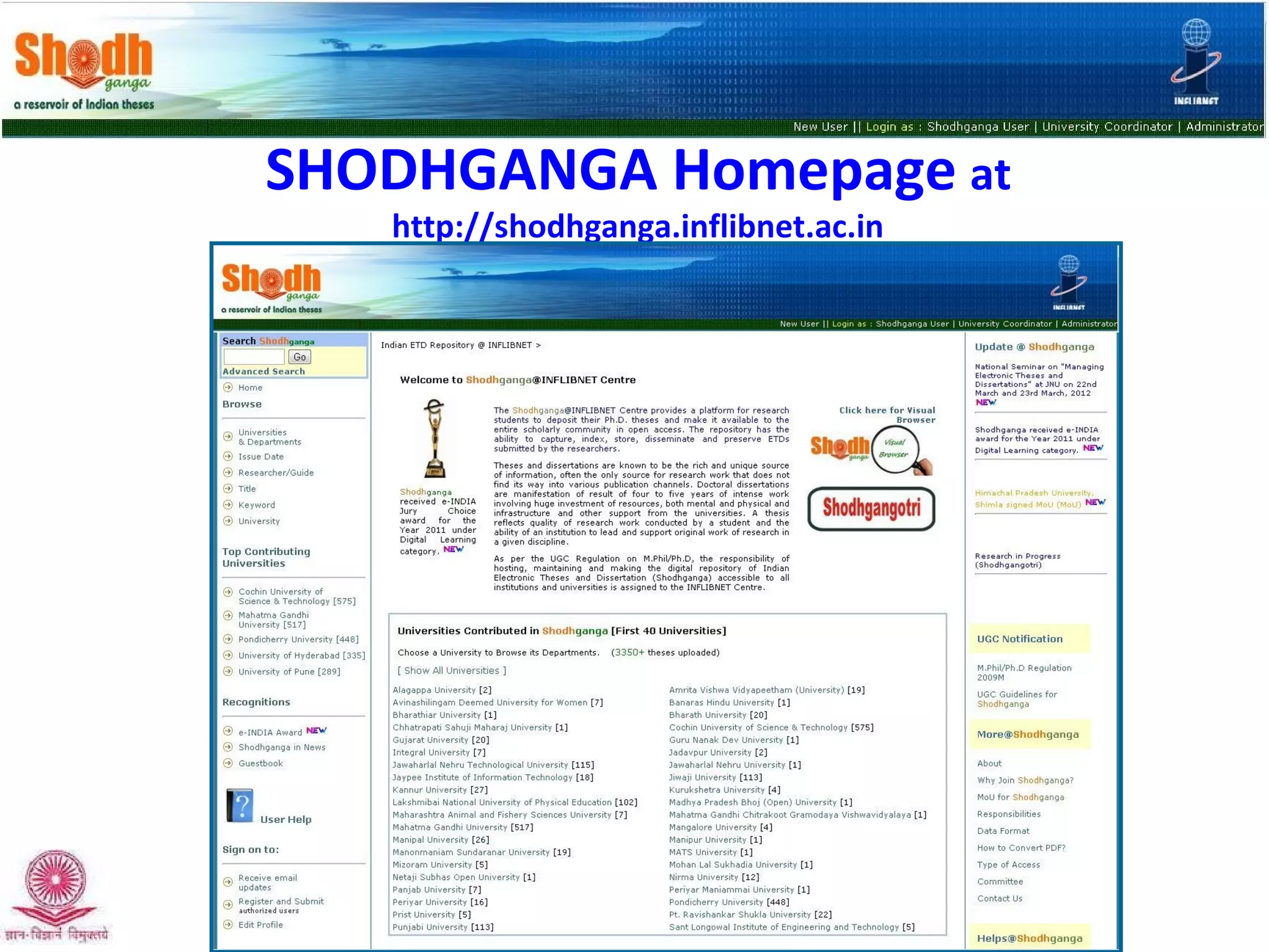 Shodhganga: a National Repository of Indian Electronic Theses and ...