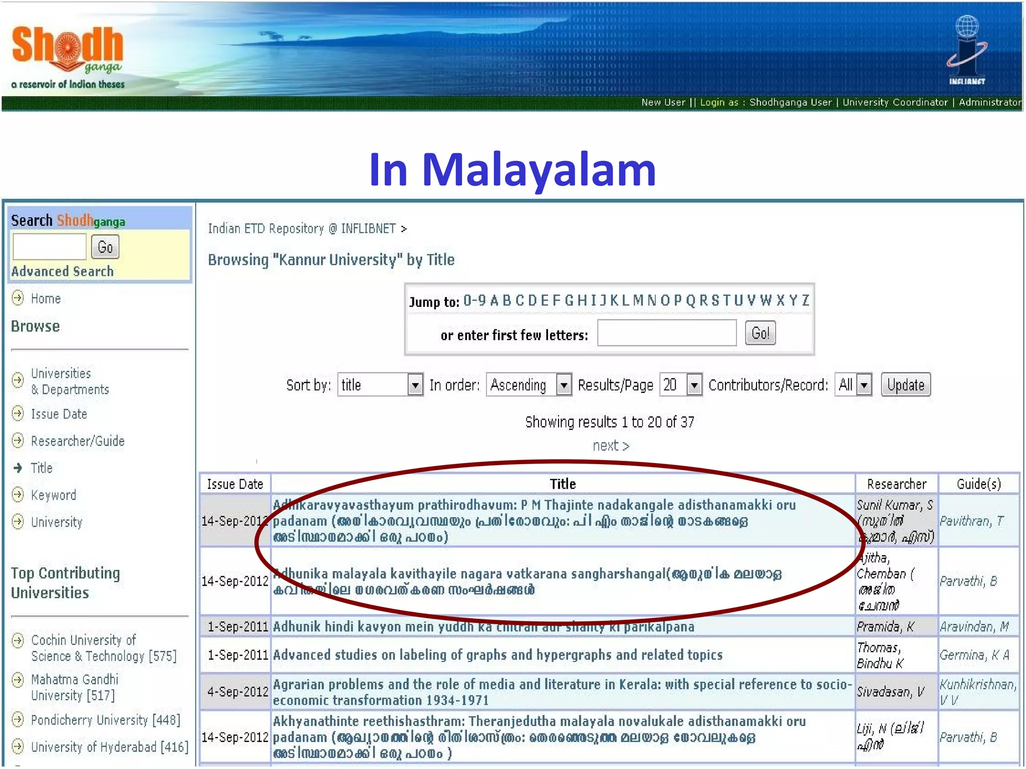 Shodhganga: a National Repository of Indian Electronic Theses and ...