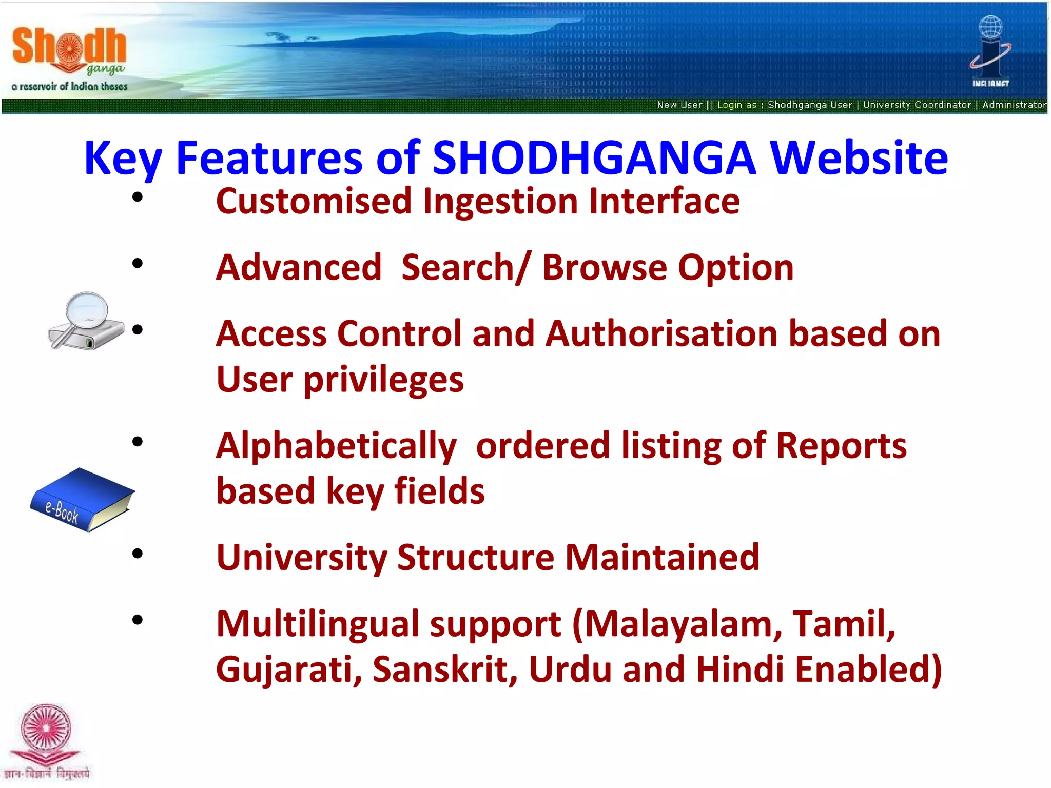 Shodhganga: a National Repository of Indian Electronic Theses and ...