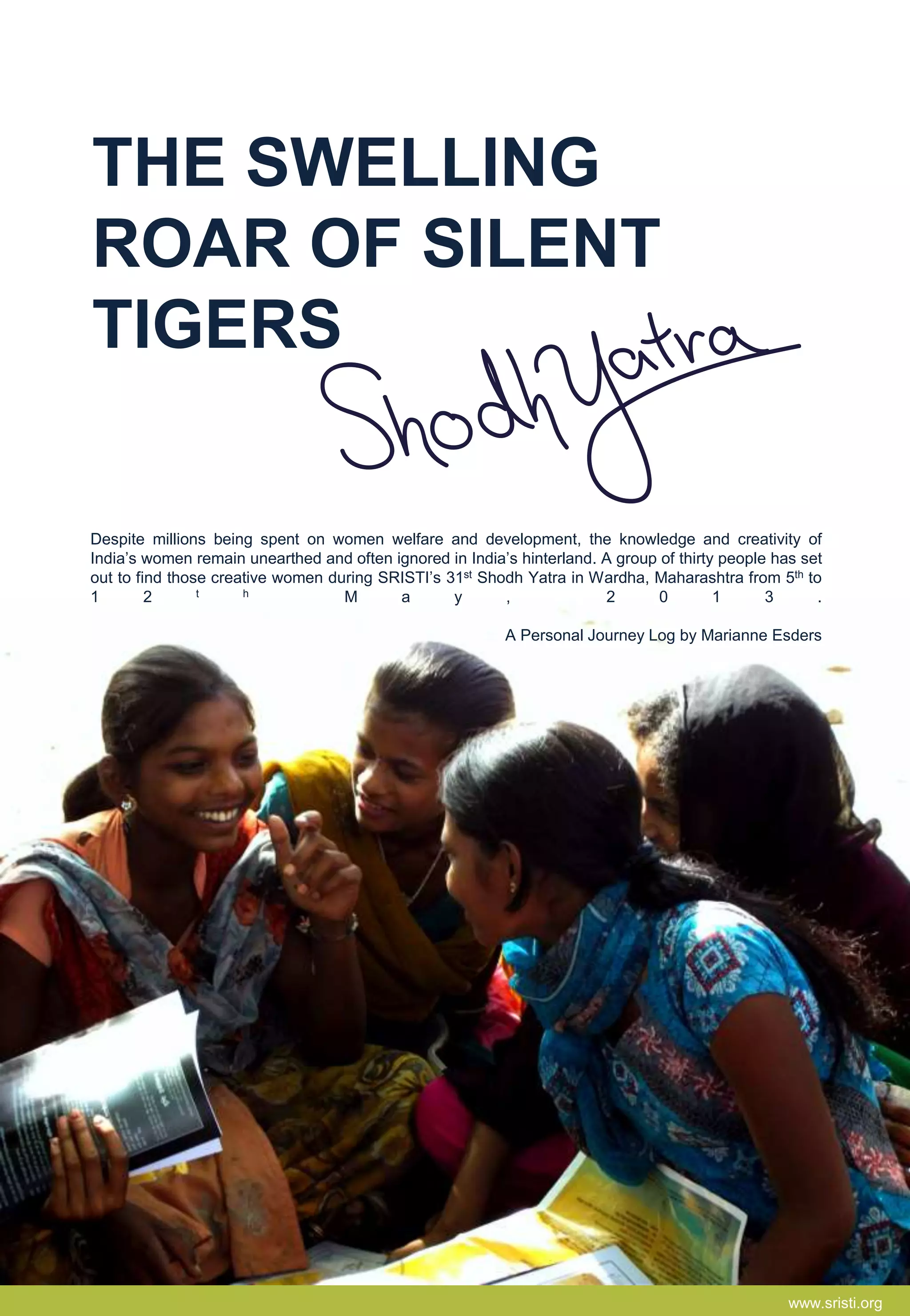 Shodh yatra report compressed copy | PDF