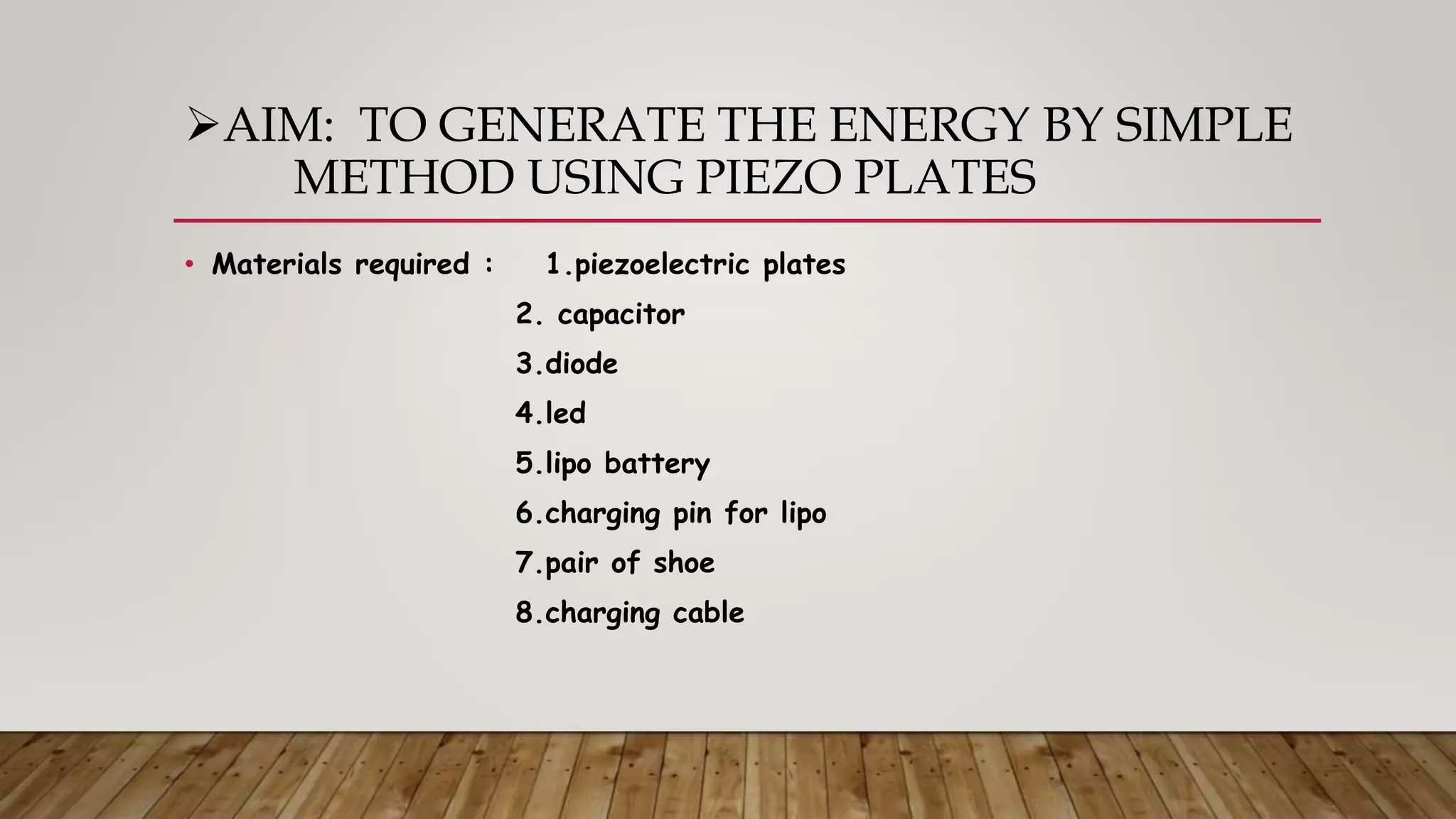 piezo-Shoe | PPSX