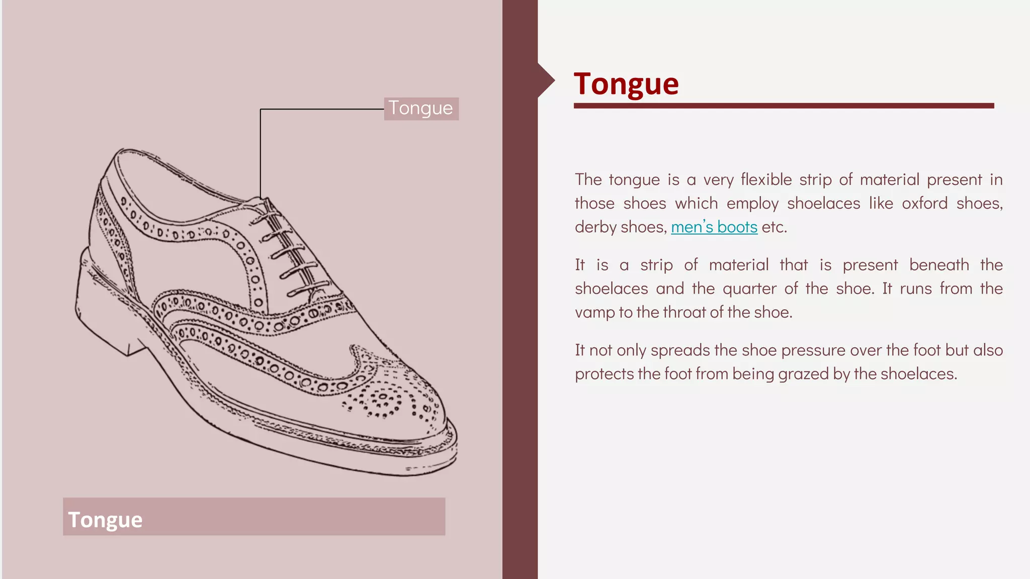Anatomy Of Men's Leather Shoes | PPT