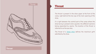 Anatomy Of Men's Leather Shoes | PPTX