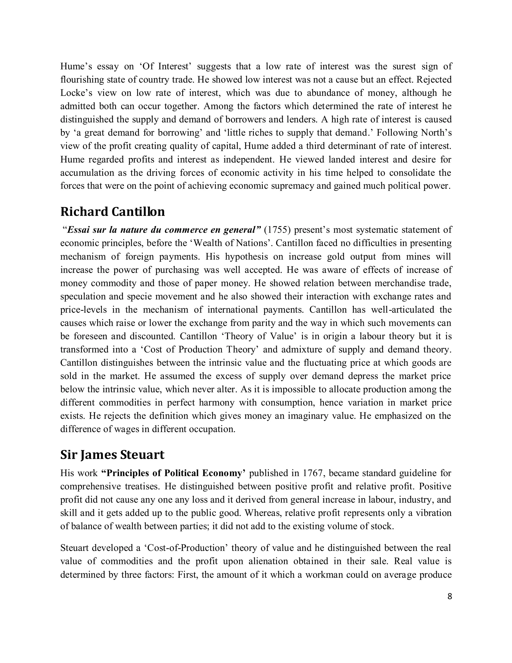 Review of History of Economic Thought chapter-3 'The Founders of ...