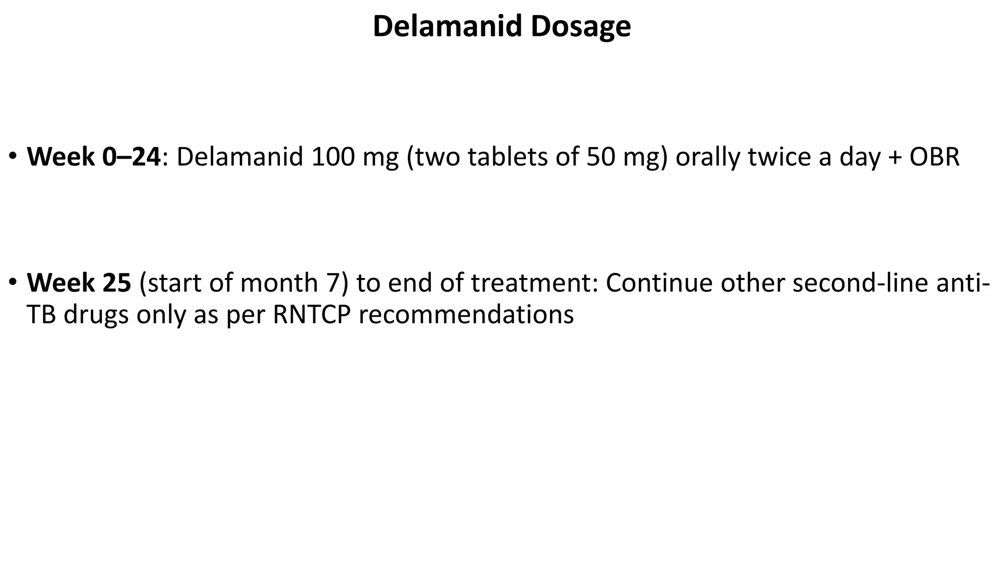 New guidelines for Tuberculosis treatment (NTEP) | PPTX