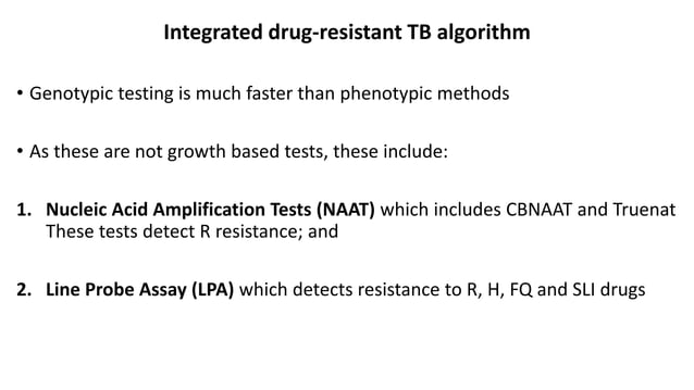 New guidelines for Tuberculosis treatment (NTEP) | PPTX | Infectious ...
