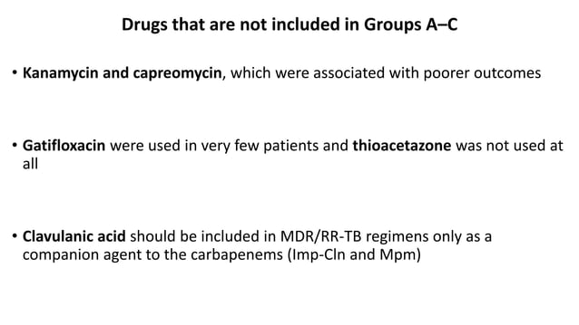 New guidelines for Tuberculosis treatment (NTEP) | PPTX | Infectious ...