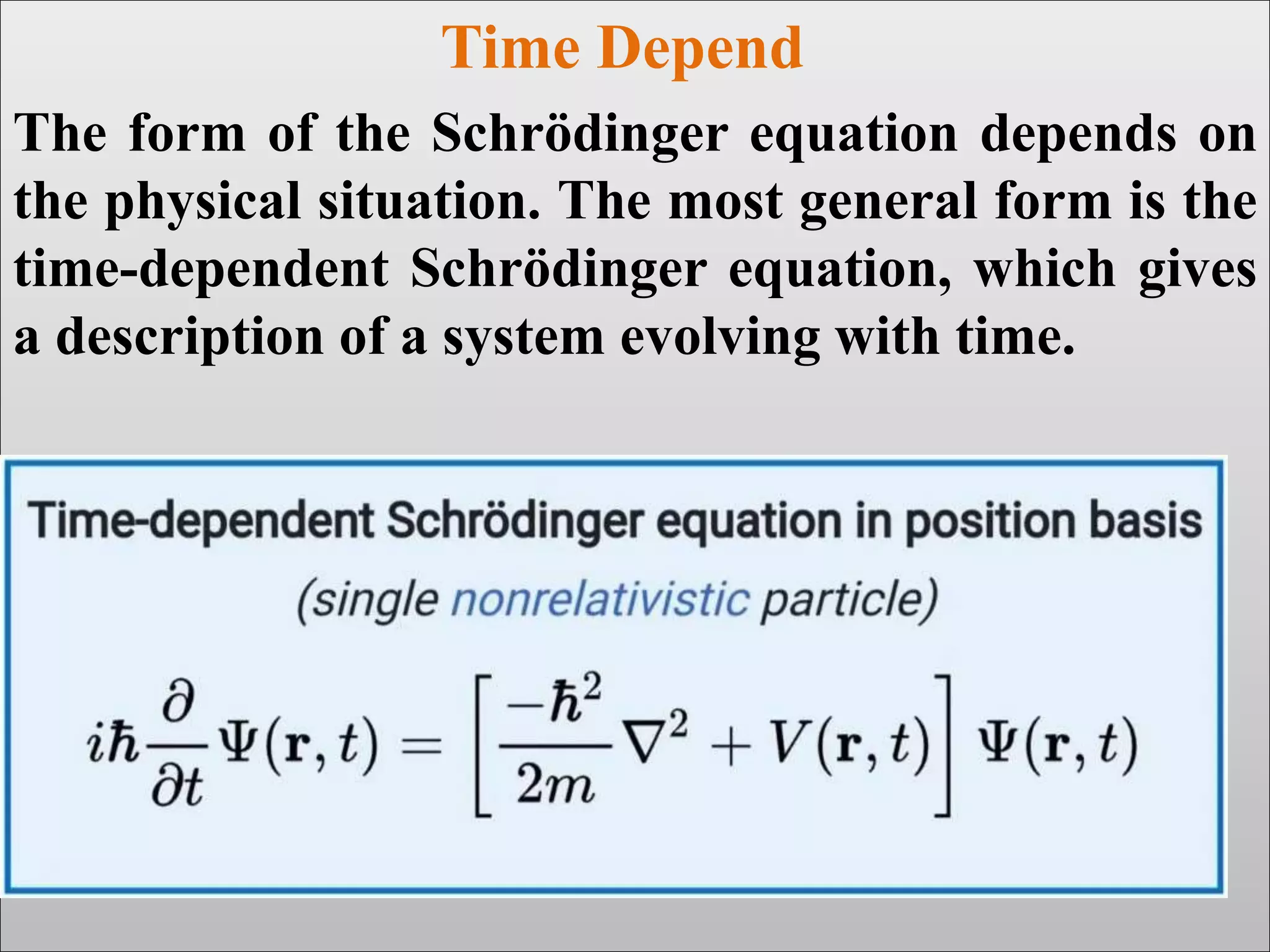 Schrodinger equation.pptx